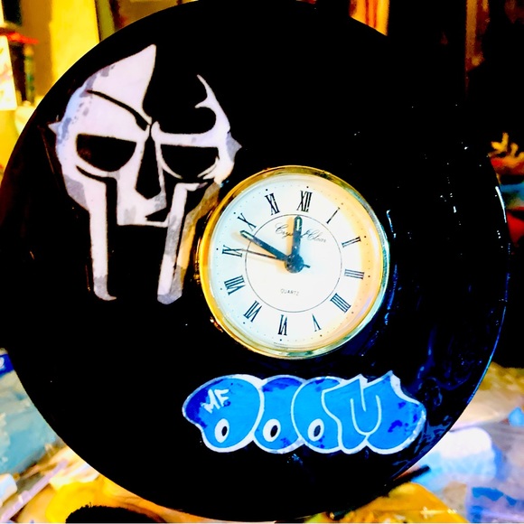 Wall Decor | Mf Doom Tribute Clock | Poshmark
